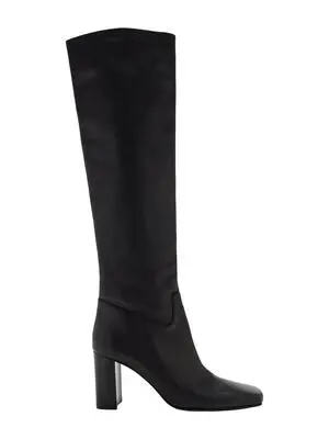 KHAITE Petra Knee-high Leather Boots