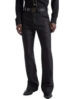 Amiri Ma Fit Virgin Wool Trousers - Black