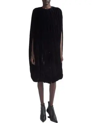 RICK OWENS Temple Velvet Bubble Dress