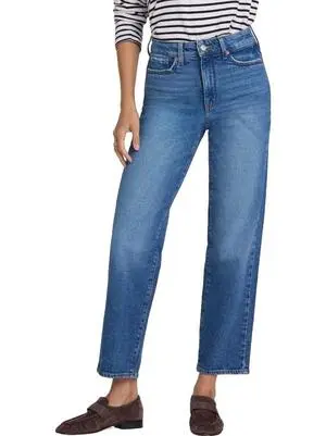 NYDJ Kasey High Waist Ankle Stovepipe Jeans Aster