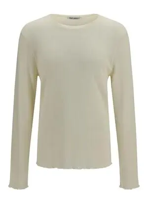 Our Legacy Cotton-blend Long-sleeve Sweater - Cream