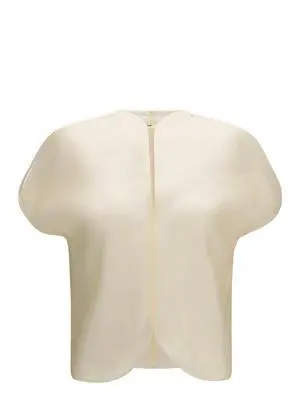 KHAITE Briar Silk Organza Top