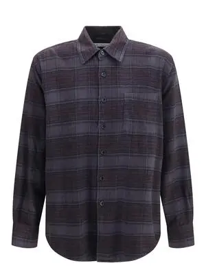 Our Legacy Above Checked Shirt - Grey