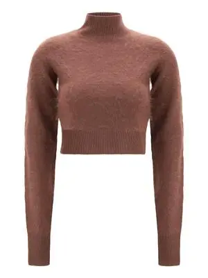 Max Mara Agio Cashere Top Feale - Brown