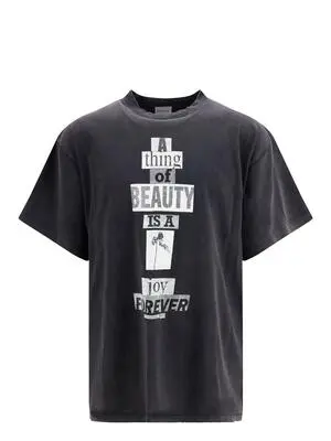 Balenciaga Gradient-print T-hirt Grey