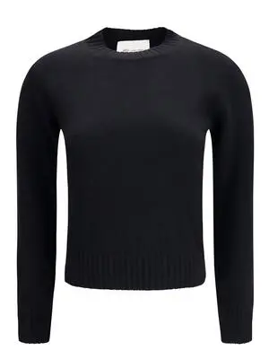 AMI Paris Ai De Coeur Sweater Feale Black