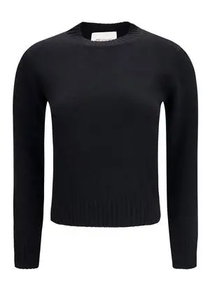 AMI Paris Ai De Coeur Sweater Feale Black
