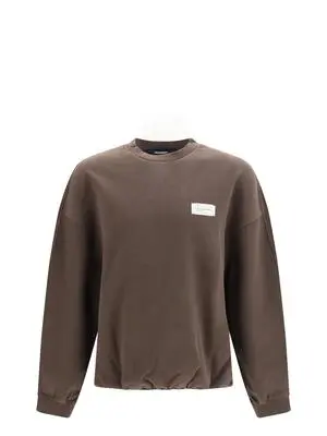 Jacquemus Le Sweatshirt Ontaigne Crewneck Sweatshirt Ale - Brown
