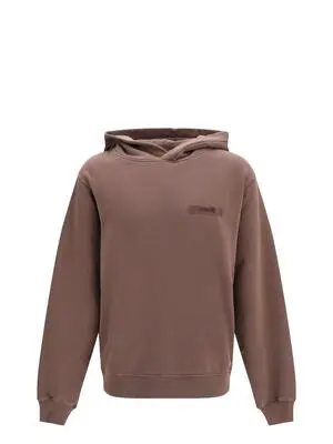 Jacquemus Hooded Sweatshirt Mae - Brown