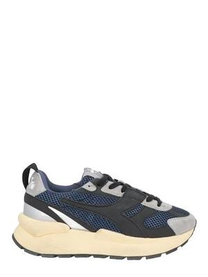 DIADORA Sneakers Size Leather, Textile Fibers - Navy
