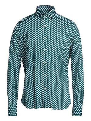 SONRISA Shirt Emerald Size Cotton - Green