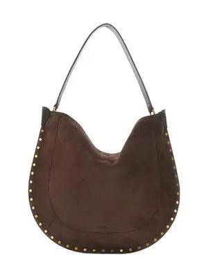 Isabel Marant Étoile Oskan Hobo Bag Characterized A Soft Design And A Sophisticated Look In For - Brown