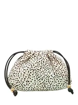 BIAGINI Small Peggy Leather Clutch Bag