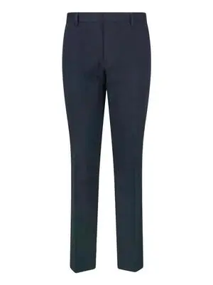 Zegna Straight-leg Tailored Trousers - Blue
