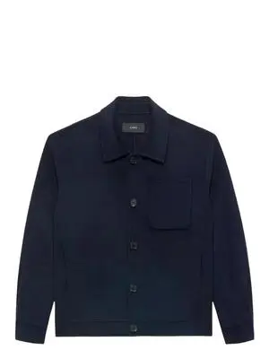 ARMA Jur Button-up Wool Jacket - Blue