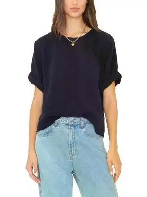 Xirena Carson Gauze Top - Blue