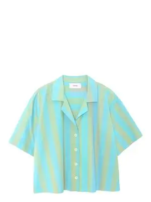 XIRENA Thea Striped Cotton Shirt