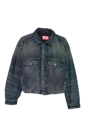 DIESEL® Faded-effect Denim Jacket - Blue