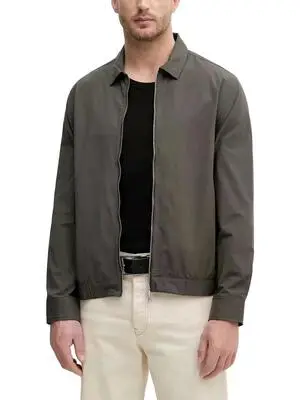 LINDBERGH Zip-up Shirt - Grey