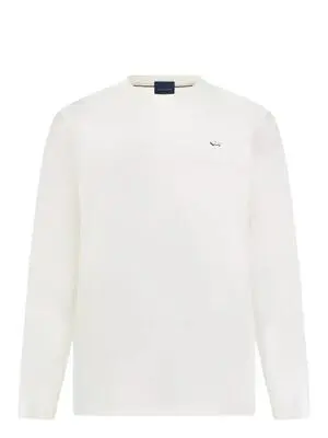 Paul & Shark Aqua Touch Long-sleeve T-shirt - White
