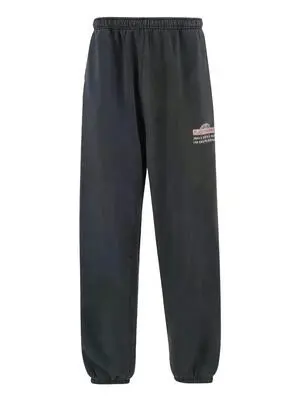 WILLY CHAVARRIA Logo-print Track Pants - Black