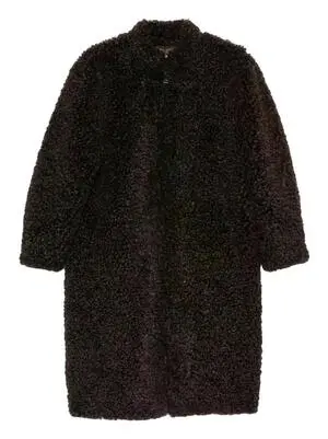 Apparis Jude Bouclette Coat Brown
