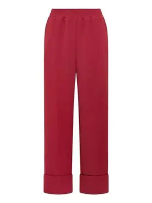 Malìparmi Elasticated-waistband Trousers - Red