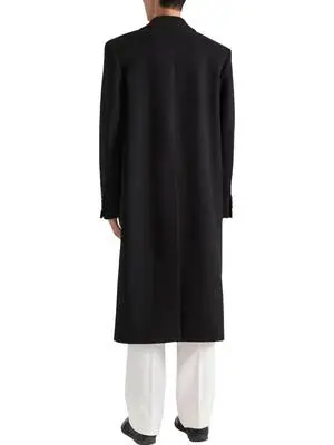 Givenchy Coat In Wool And Cashemere - Black
