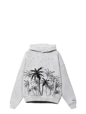 ONLY THE BLIND Starry Night Hoodie - Grey
