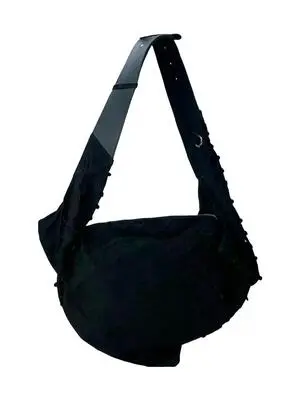 KIKO KOSTADINOV Fiore Leather-strap Shoulder Bag - Black