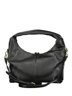 MARIO VALENTINO Pebbled-effect Tote Bag - Black
