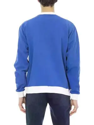 BALDININI Logo-print Sweatshirt - Blue