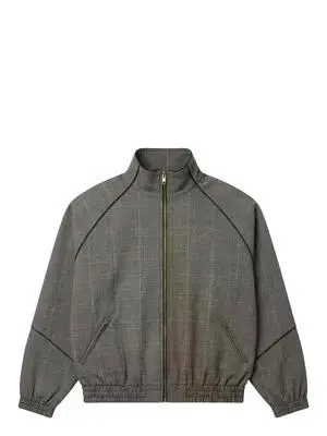 WILLY CHAVARRIA Zip-up Bomber Jacket - Grey
