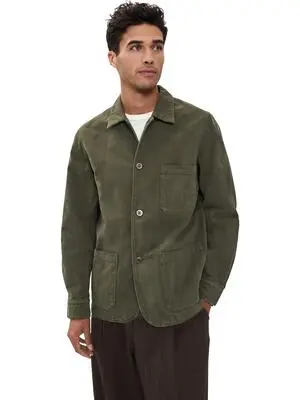 Portuguese Flannel Labura Jacket - Olive