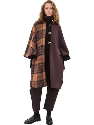 Barbour Elva Knitted Cape - Multi