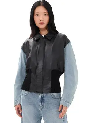 HAIKURE Vivienne Marfa Jacket - Marfa Blue
