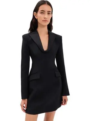 Simkhai Marina Blazer Mini Dress - Black