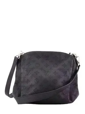 LOUIS VUITTON Babylone Handbag Mahina Leather Bb Shoulder Bag