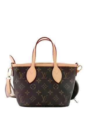 LOUIS VUITTON Neverfull Nm Monogram Canvas Bb Tote Bag - Brown