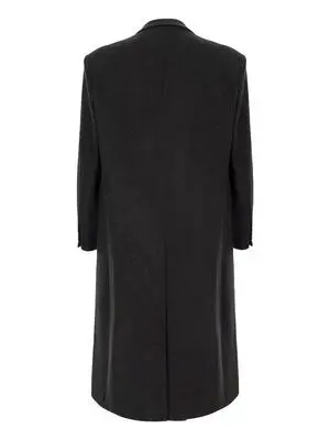 TONYWACK Double-breasted Herringbone Coat - Grey