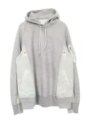 Sacai 2010s Docking Pullover Hoodie - Grey