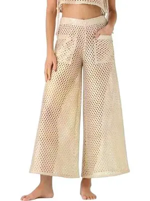 PALMACEA Yera Net Trousers - Neutrals