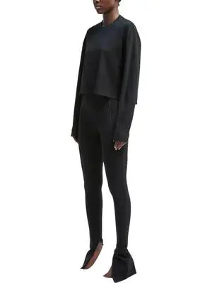 WARDROBE.NYC Side-zip Leggings