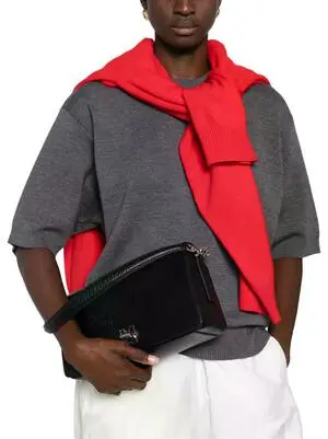 Hogan H-turn Flap Bag - Black
