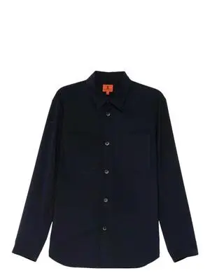 Barena Venezia Chest Pouch Pocket Shirt - Blue