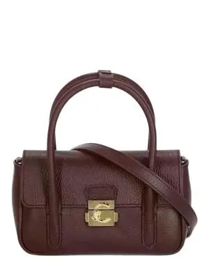 COCCINELLE Mini C-me Grained-leather Tote Bag - Red