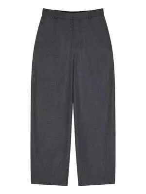 Givenchy Couture Seam Trousers In Flannel - Grey