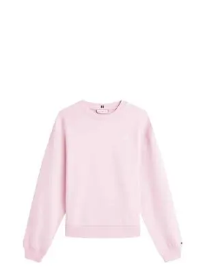 Tommy Hilfiger Logo-embroidered Sweatshirt Pink