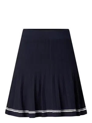 Bogner Myra Knitted Skirt - Navy Blue