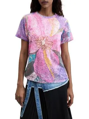 DESIGUAL Graphic T-shirt